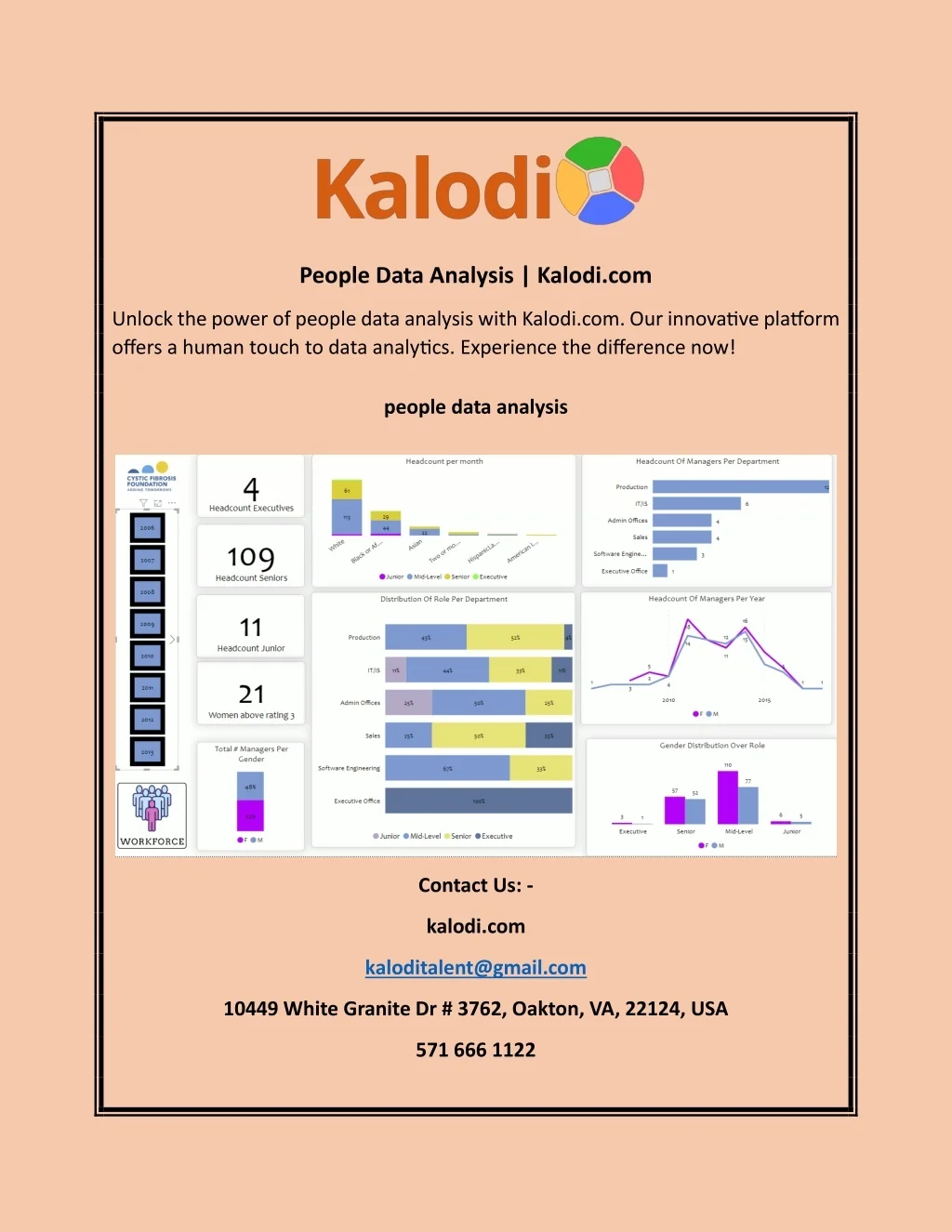 PPT - People Data Analysis | Kalodi.com PowerPoint Presentation, free download - ID:12938000