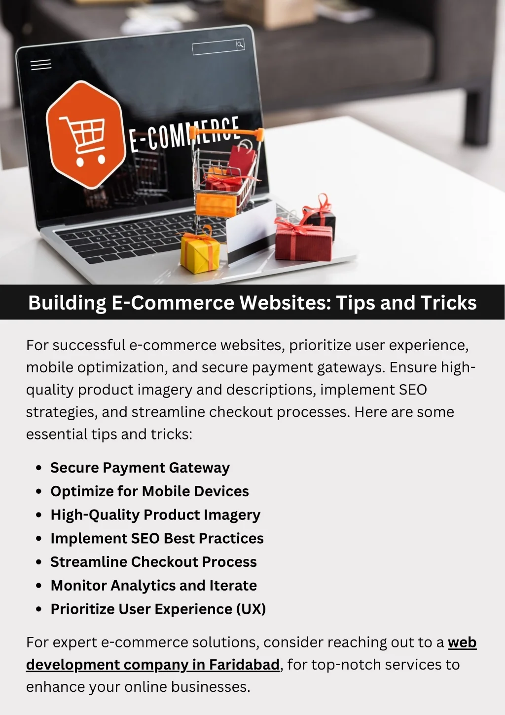 PPT - Building E-Commerce Websites: Tips and Tricks PowerPoint ...