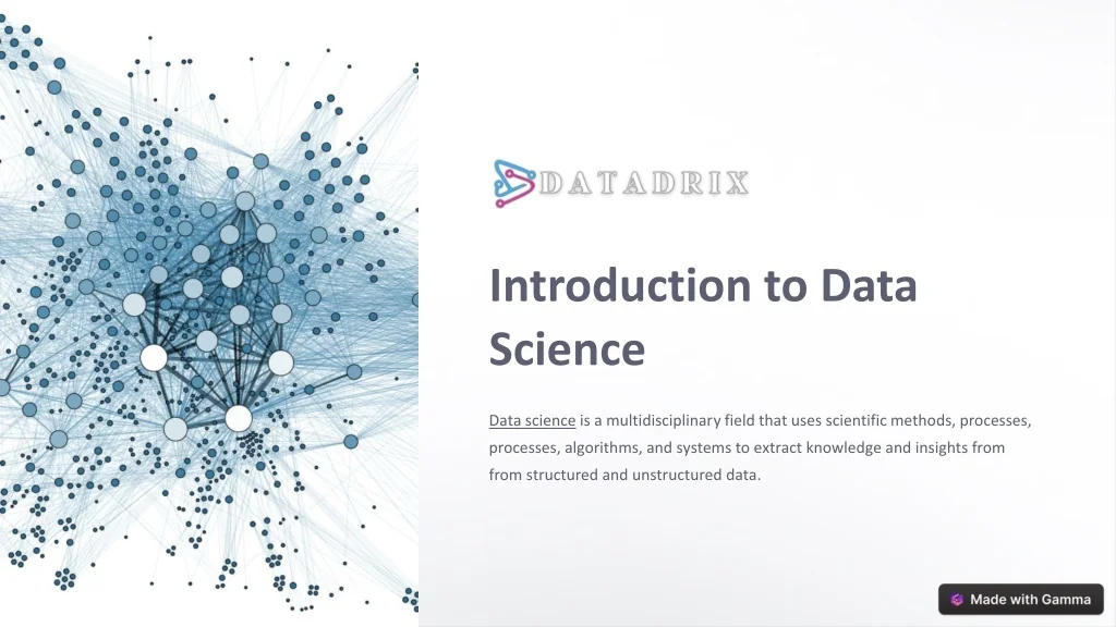 PPT - Introduction-to-Data-Science PowerPoint Presentation, free ...