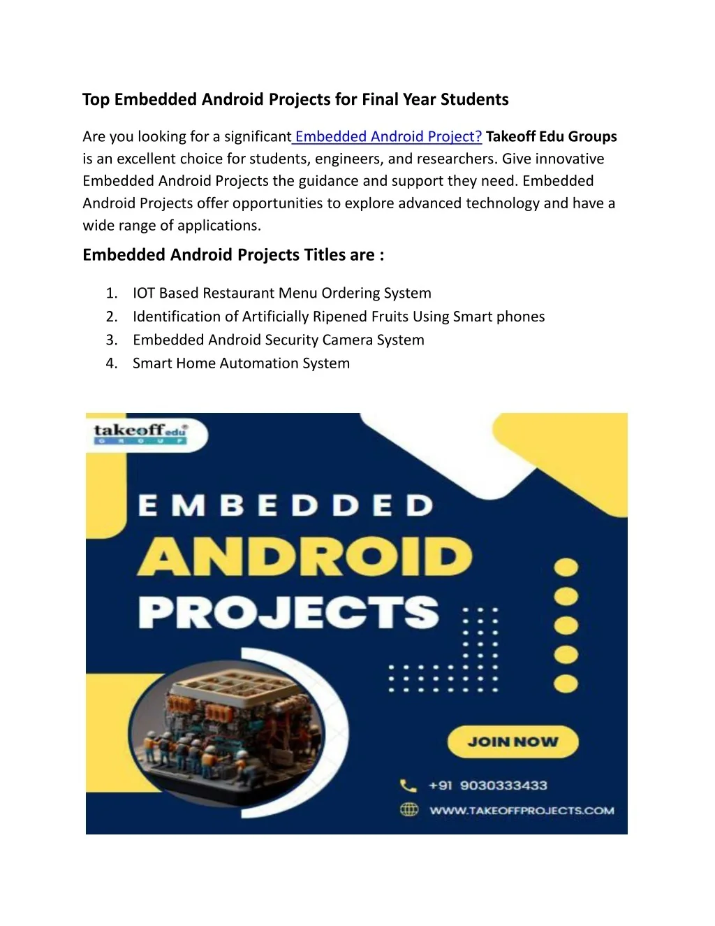 PPT - Top-Embedded-Android-Projects-for-Final-Year-Students PowerPoint ...