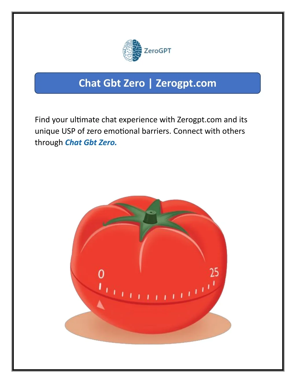 PPT - Chat Gbt Zero Zerogpt PowerPoint Presentation, free download - ID ...