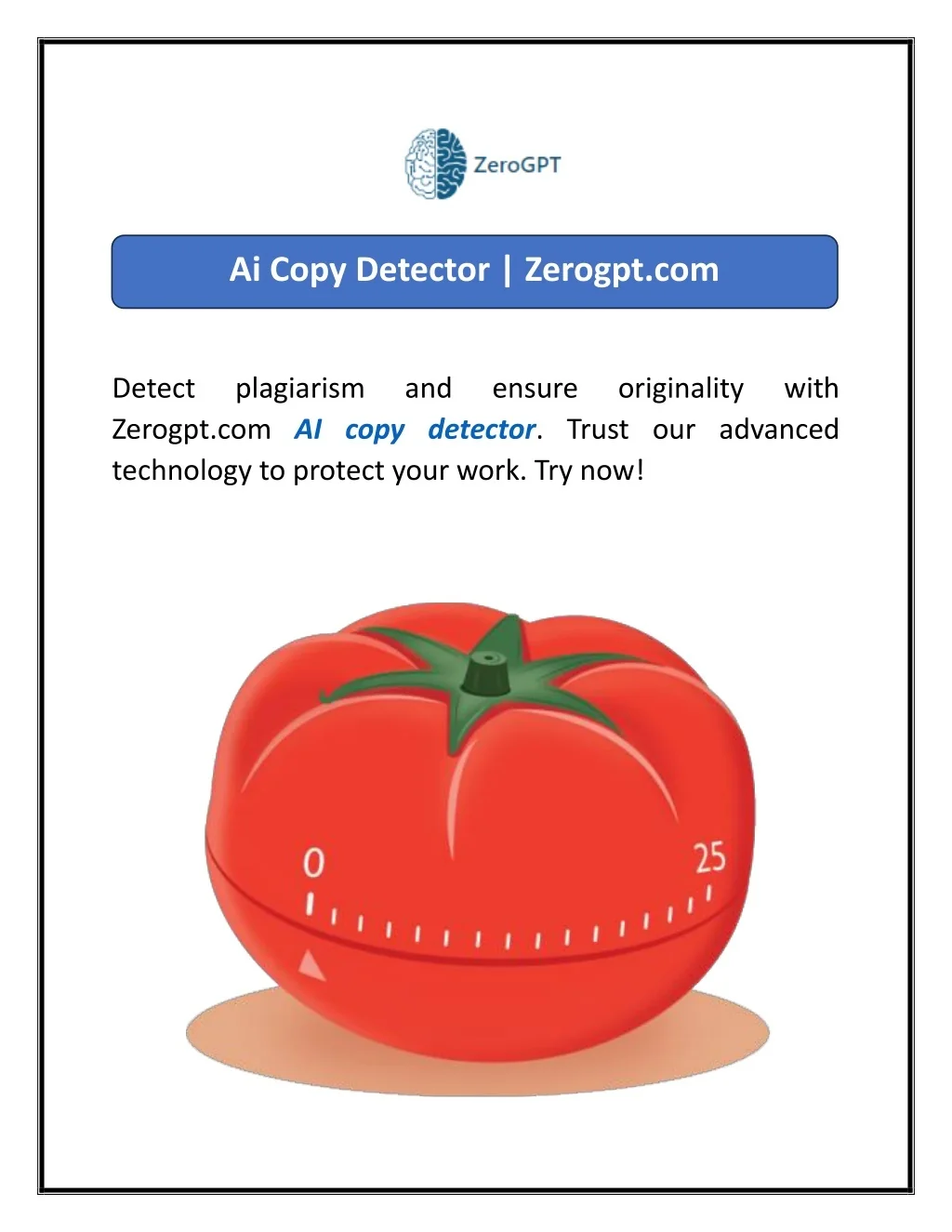PPT - Ai Copy Detector Zerogpt PowerPoint Presentation, free download ...