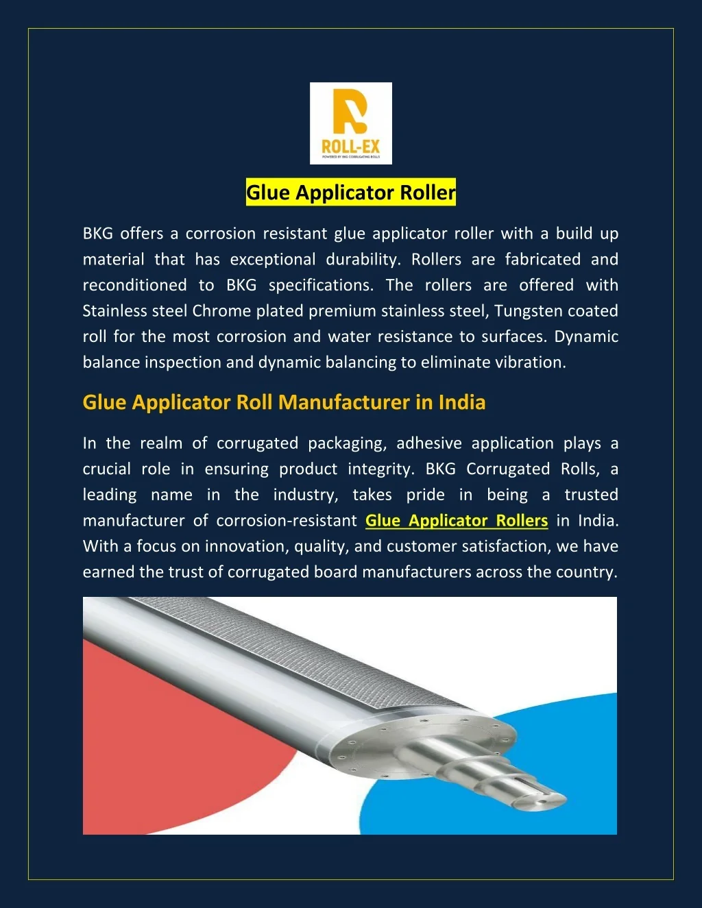 PPT - Glue Applicator Roller PowerPoint Presentation, free download ...