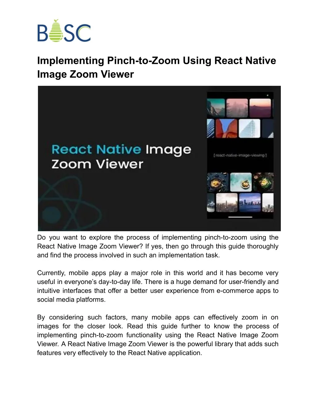 PPT - Implementing Pinch-to-Zoom Using React Native Image Zoom Viewer PowerPoint Presentation ...