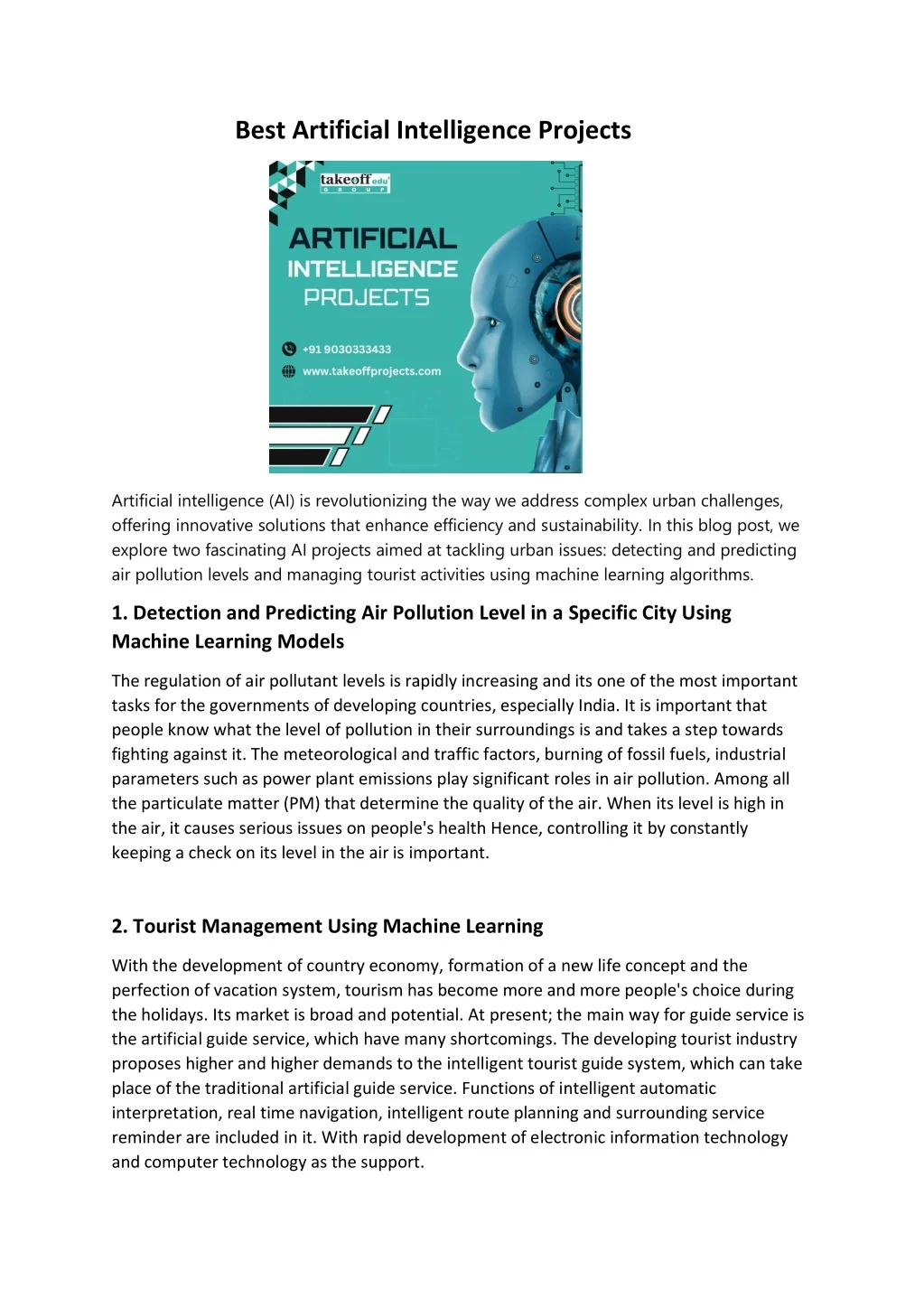PPT - Best Artificial Intelligence Projects (1) PowerPoint Presentation ...