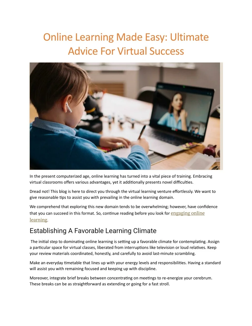 PPT - Engaging online learning PowerPoint Presentation, free download ...