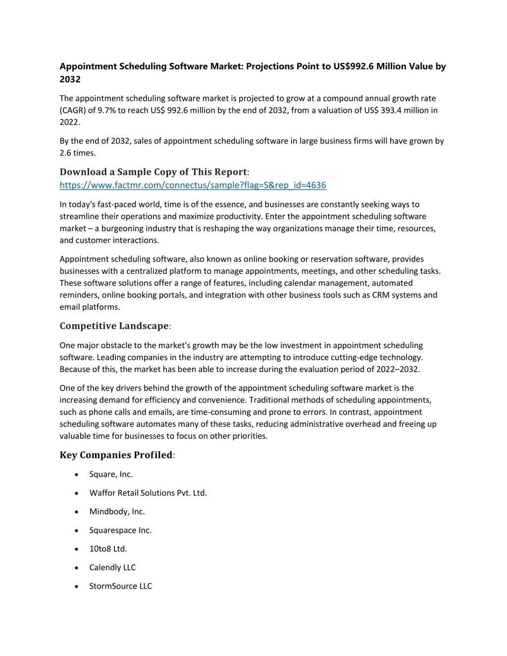 PPT - Appointment Scheduling Software Market PowerPoint Presentation, free download - ID:12967129