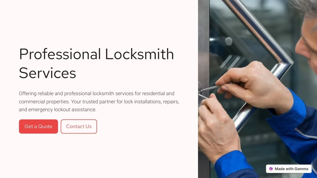 PPT - Professional-Locksmith-Services PowerPoint Presentation, free ...