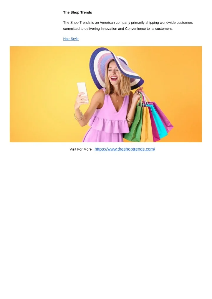 PPT - The Shop Trends PowerPoint Presentation, free download - ID:12969620