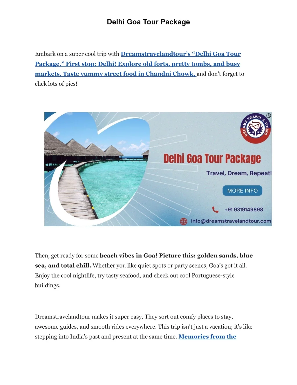 PPT - Delhi Goa Tour Package PowerPoint Presentation, free download ...