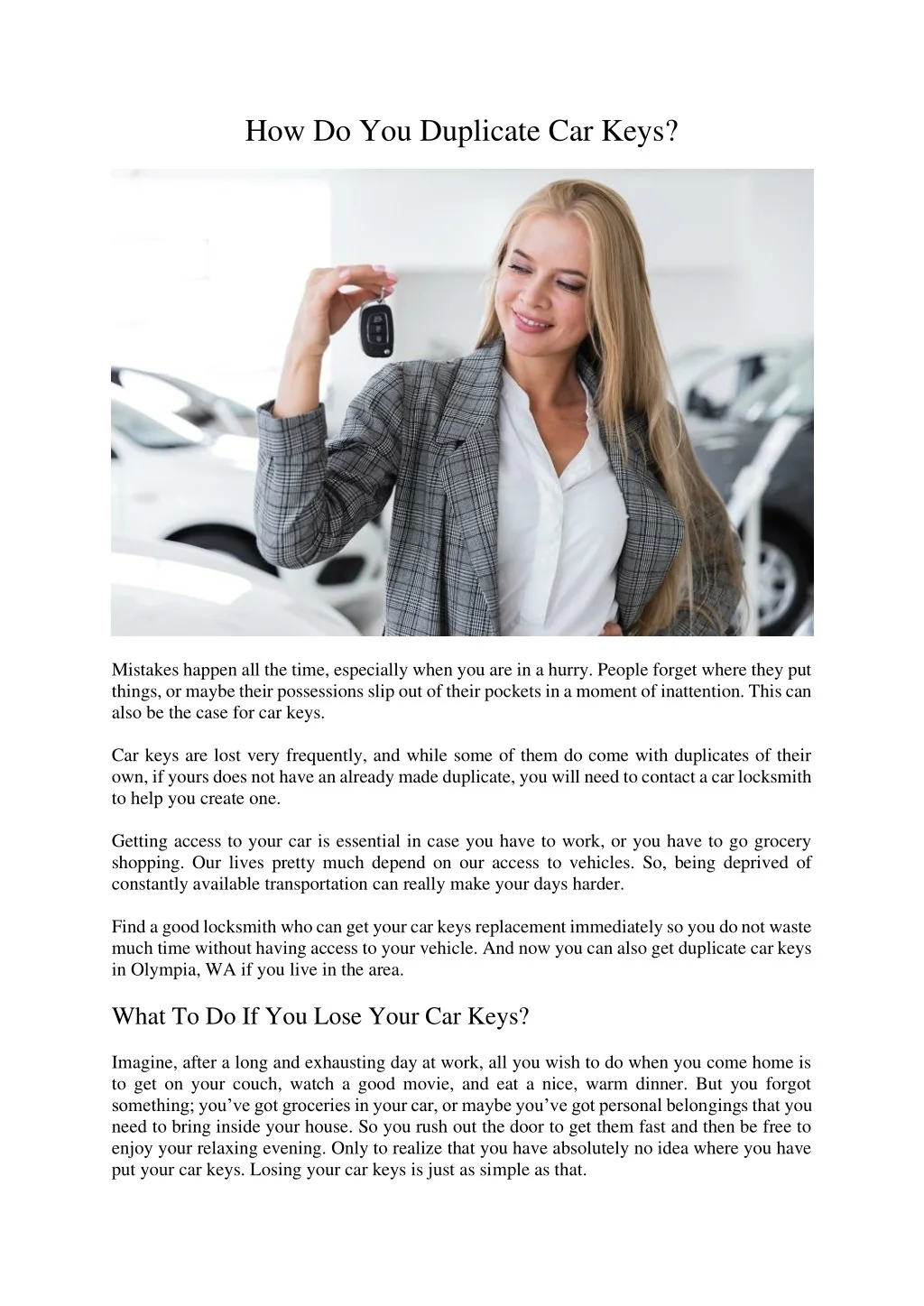 PPT - How Do You Duplicate Car Keys? PowerPoint Presentation, free ...