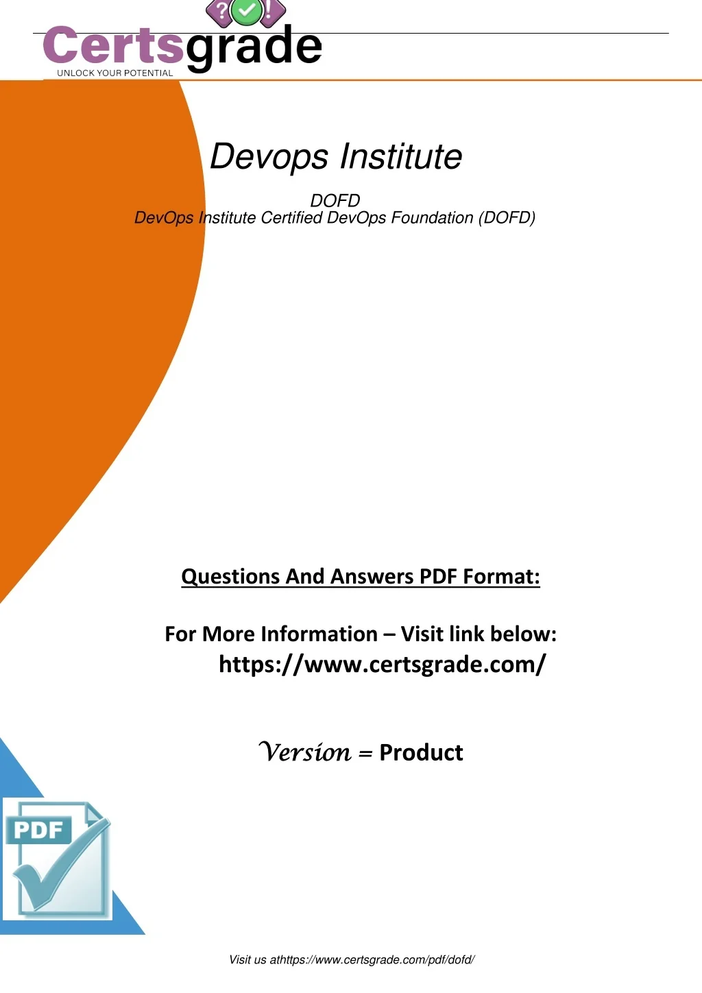PPT - Elevate Success DOFD DevOps Institute Certified DevOps Foundation Exam Mastery PowerPoint ...