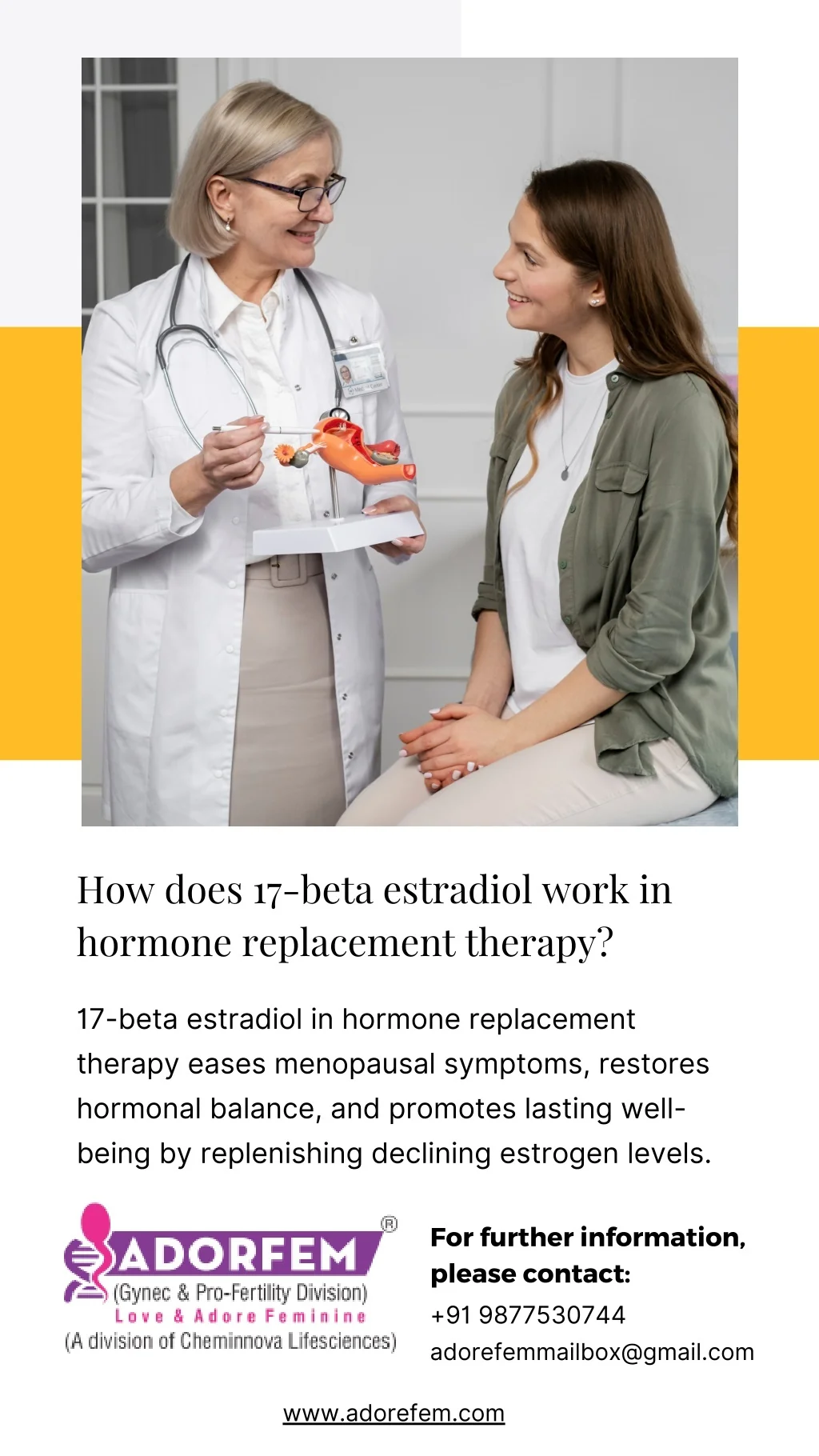 PPT - How does 17-beta estradiol work in hormone replacement therapy ...
