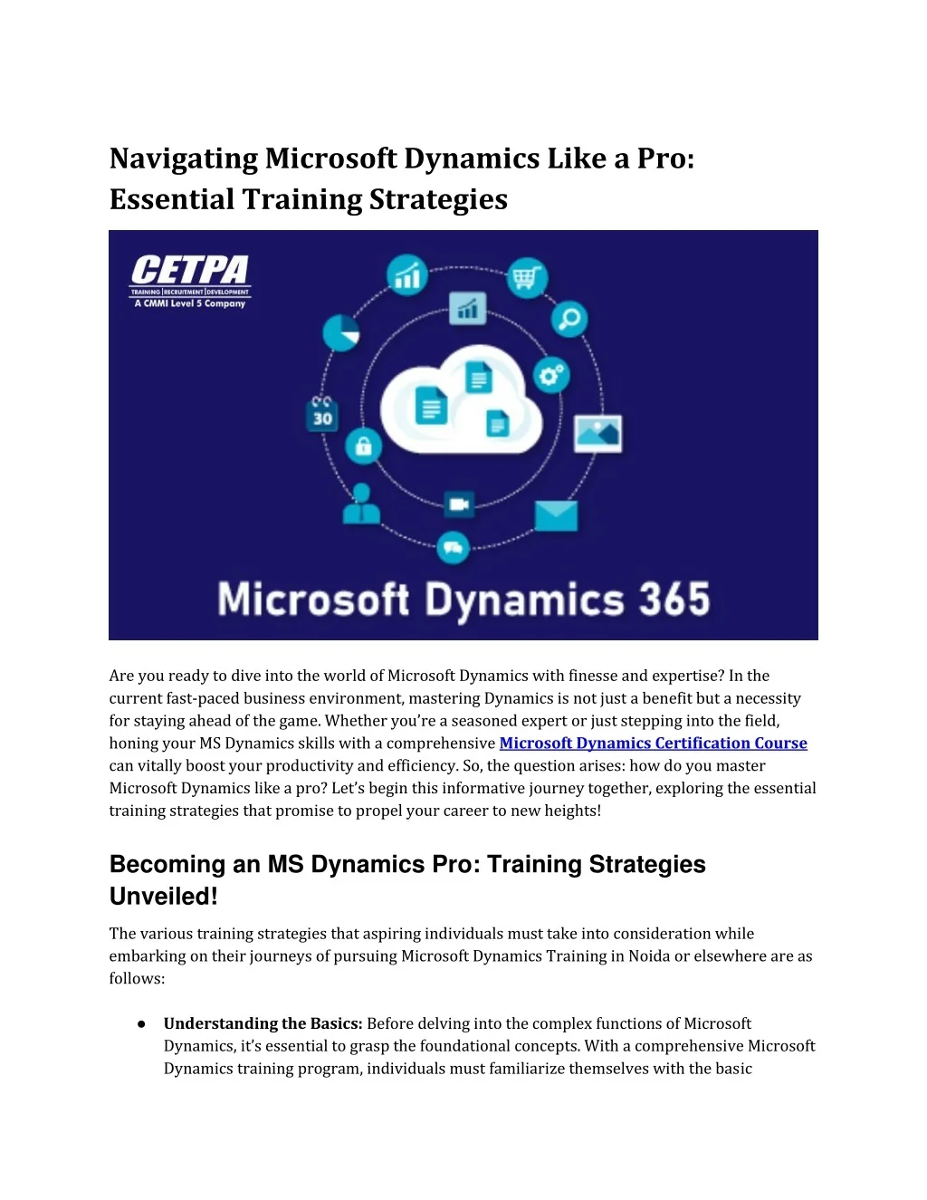 PPT - Navigating Microsoft Dynamics Like a Pro Essential Training ...