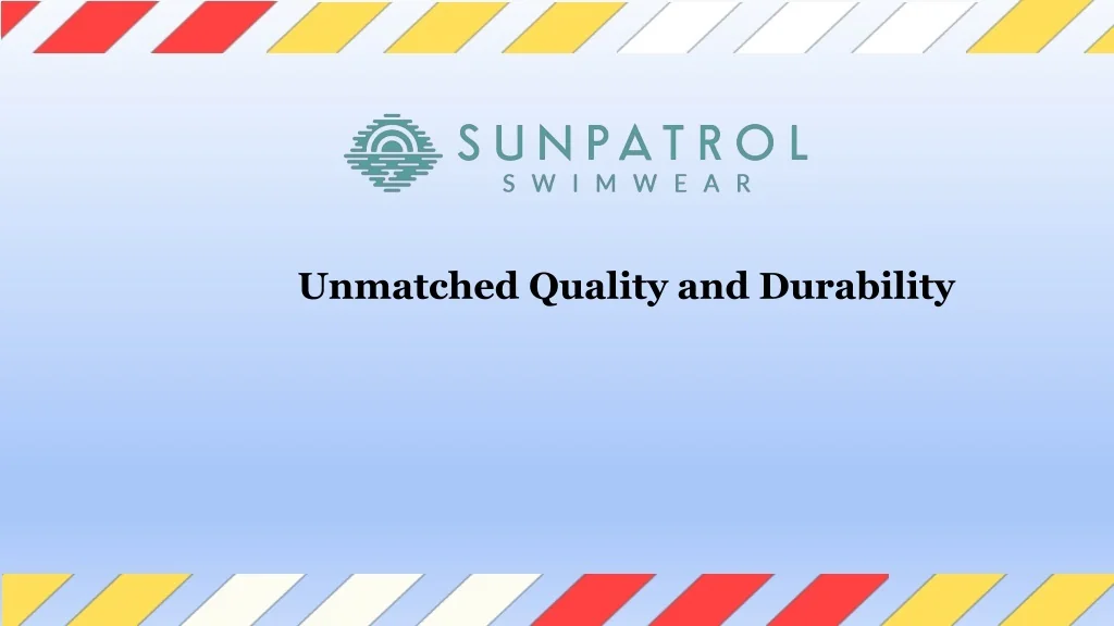 PPT - Unmatched Quality and Durability PowerPoint Presentation, free ...