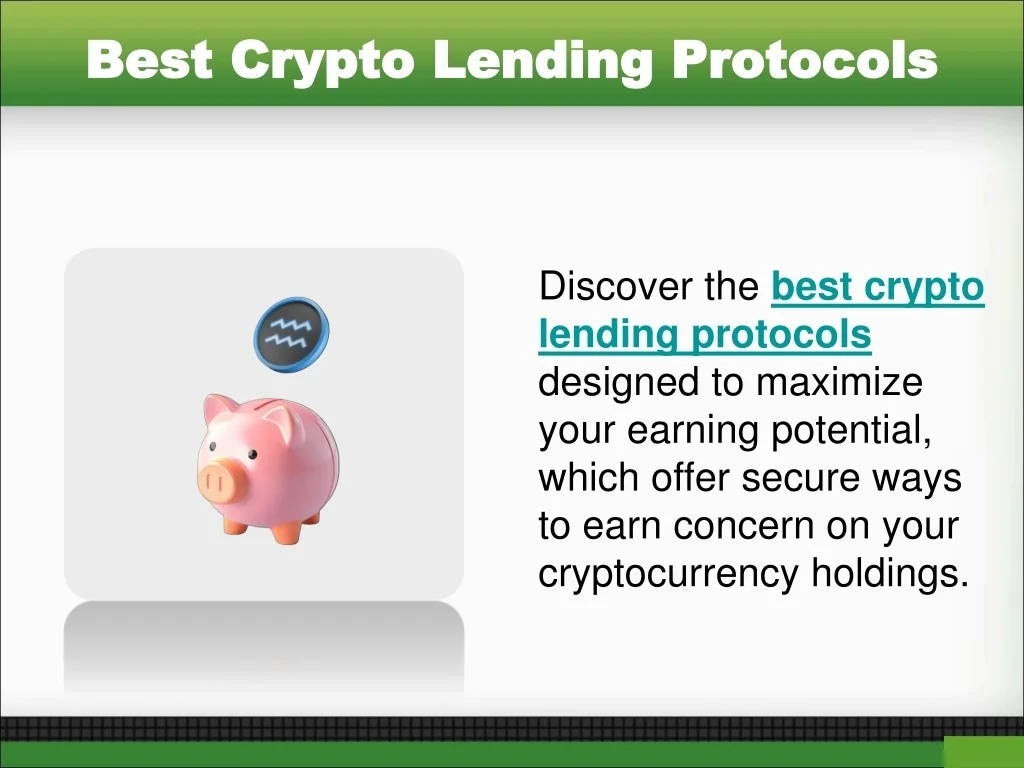 PPT - Best Crypto Lending Protocols PowerPoint Presentation, free ...