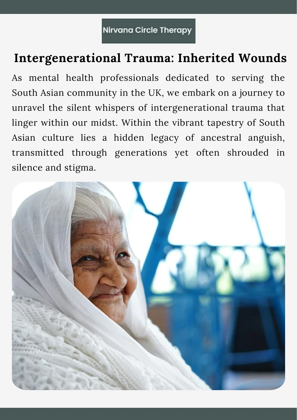PPT - Intergenerational Trauma: Inherited Wounds PowerPoint ...