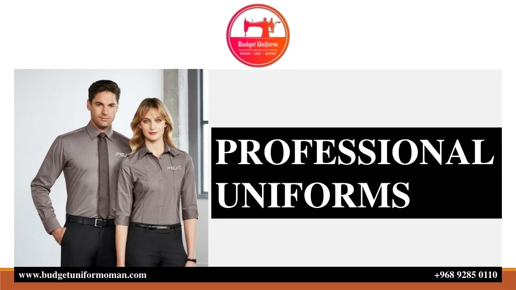 PPT - PROFESSIONAL UNIFORMS PowerPoint Presentation, free download - ID ...