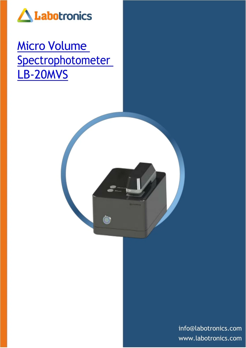 PPT - Micro-Volume-Spectrophotometer-LB-20MVS PowerPoint Presentation ...