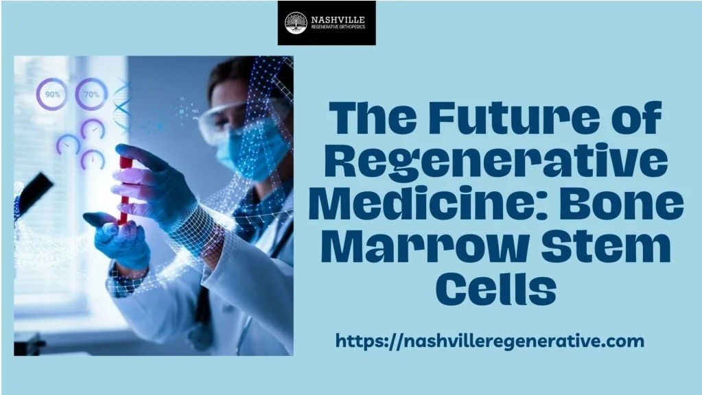 PPT - The Future of Regenerative Medicine Bone Marrow Stem Cells ...