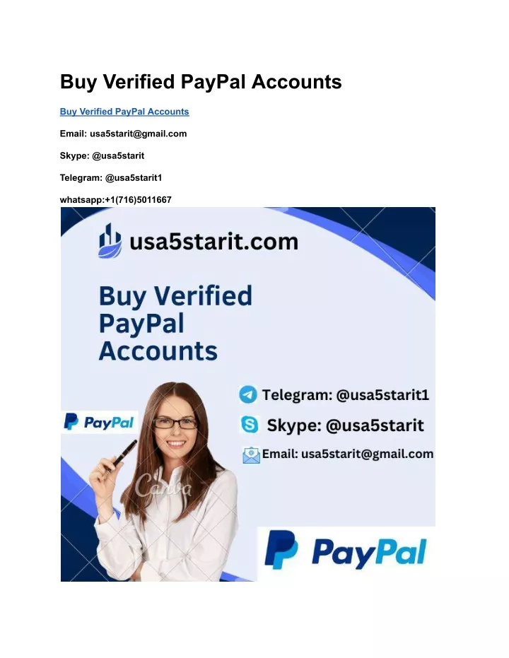 Ppt Buy Verified Paypal Accounts Powerpoint Presentation Free