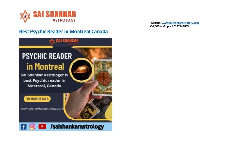 Ppt Best Psychic Reader In Montreal Canada Powerpoint Presentation