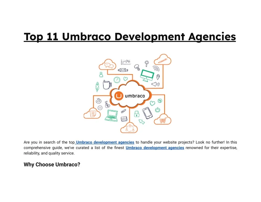 PPT - Top 11 Umbraco Development Agencies PowerPoint Presentation, free ...