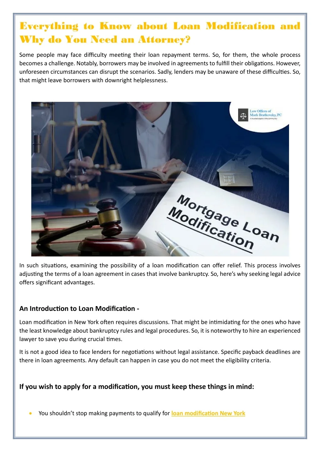 PPT - Everything to Know about Loan Modification and Why do You Need an ...