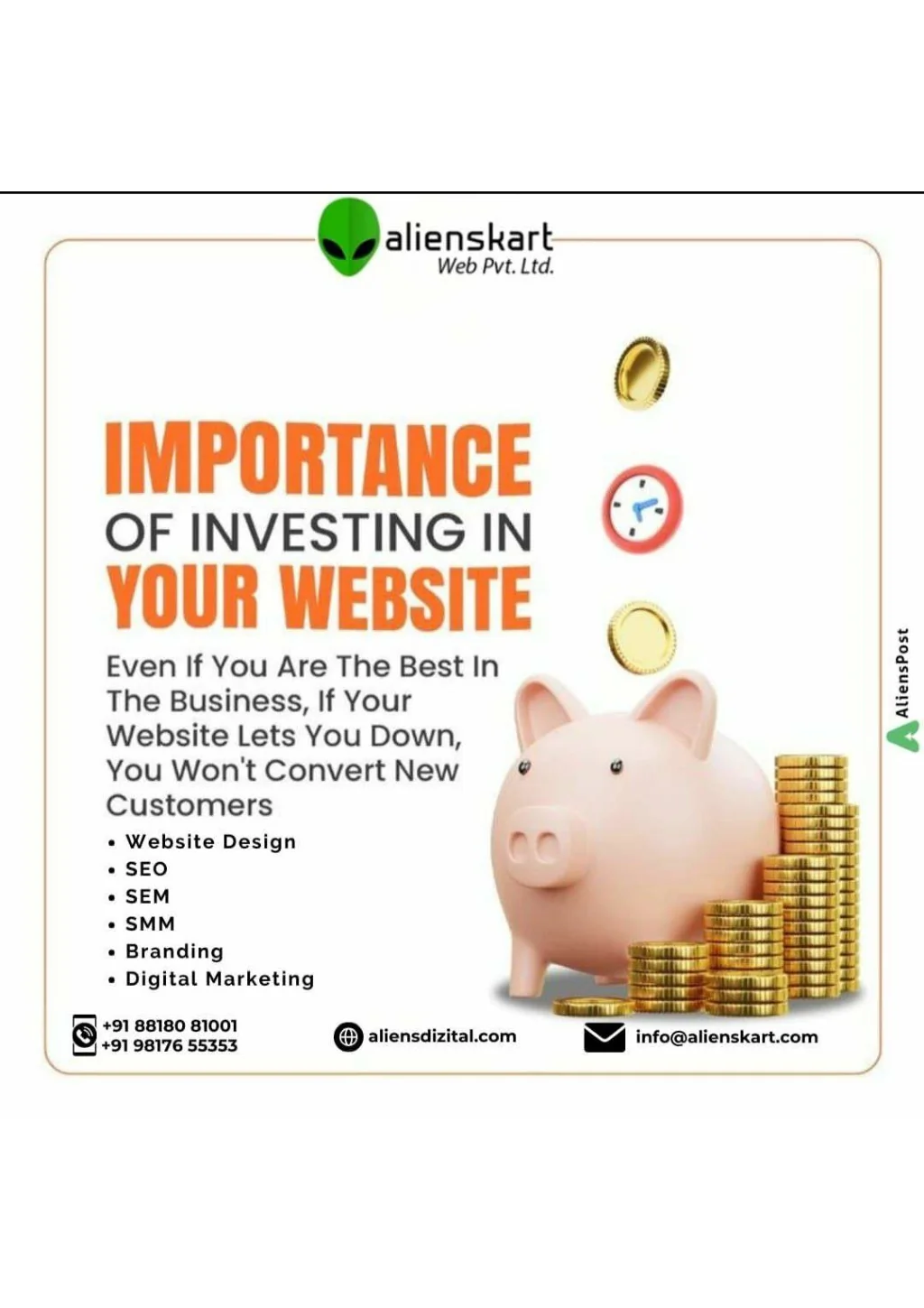 PPT - Importance of investing in your website PowerPoint Presentation ...