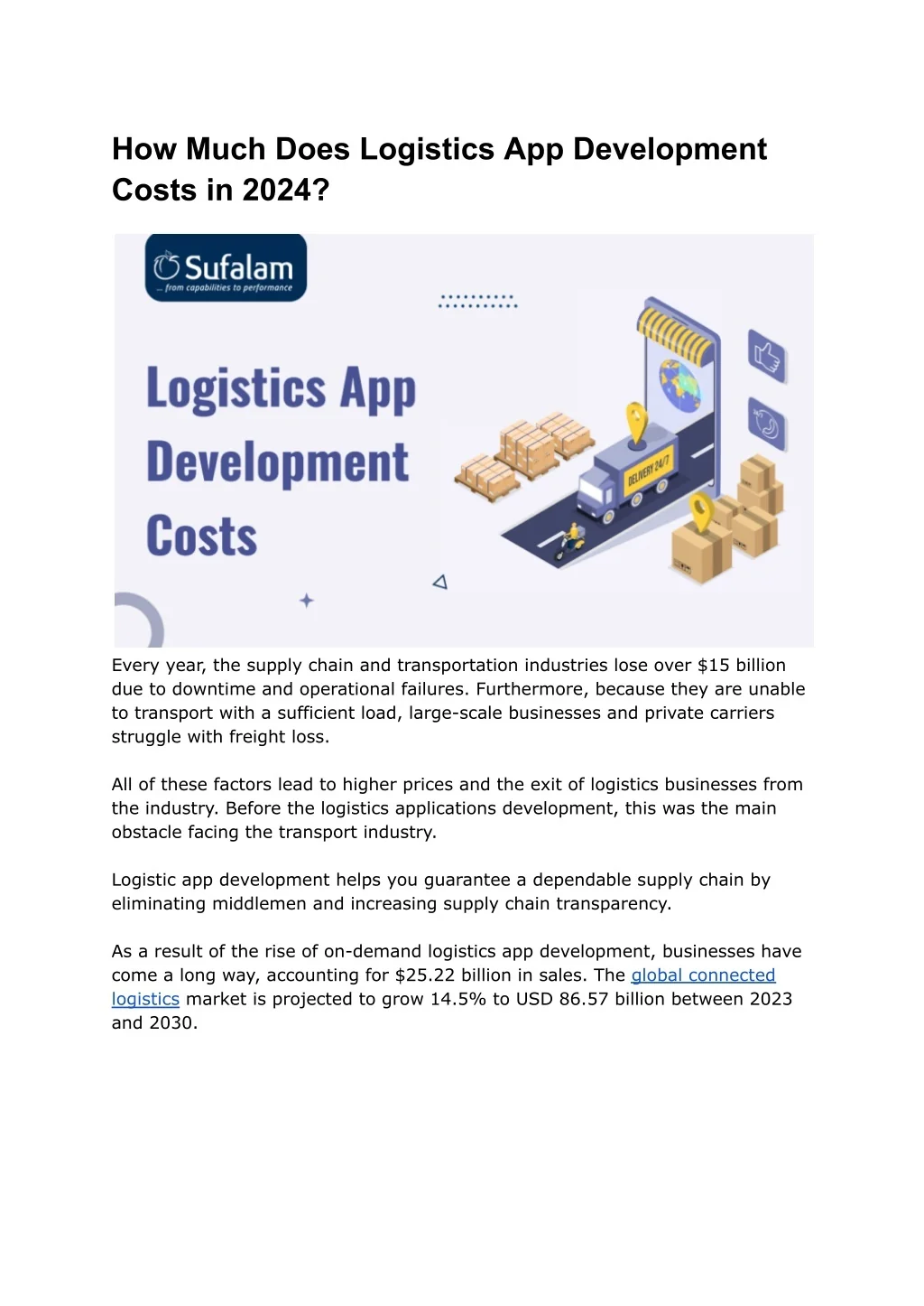PPT - How Much Does Logistics App Development Costs PowerPoint Presentation - ID:13059121