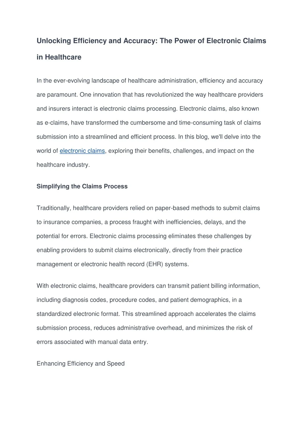 PPT - Unlocking Efficiency and Accuracy PowerPoint Presentation, free ...