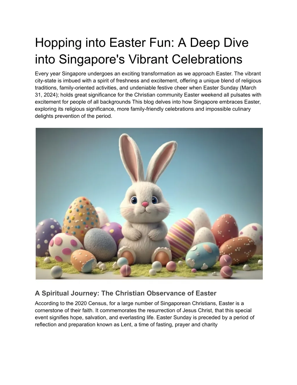PPT - Hopping into Easter Fun_ A Deep Dive into Singapore's Vibrant ...