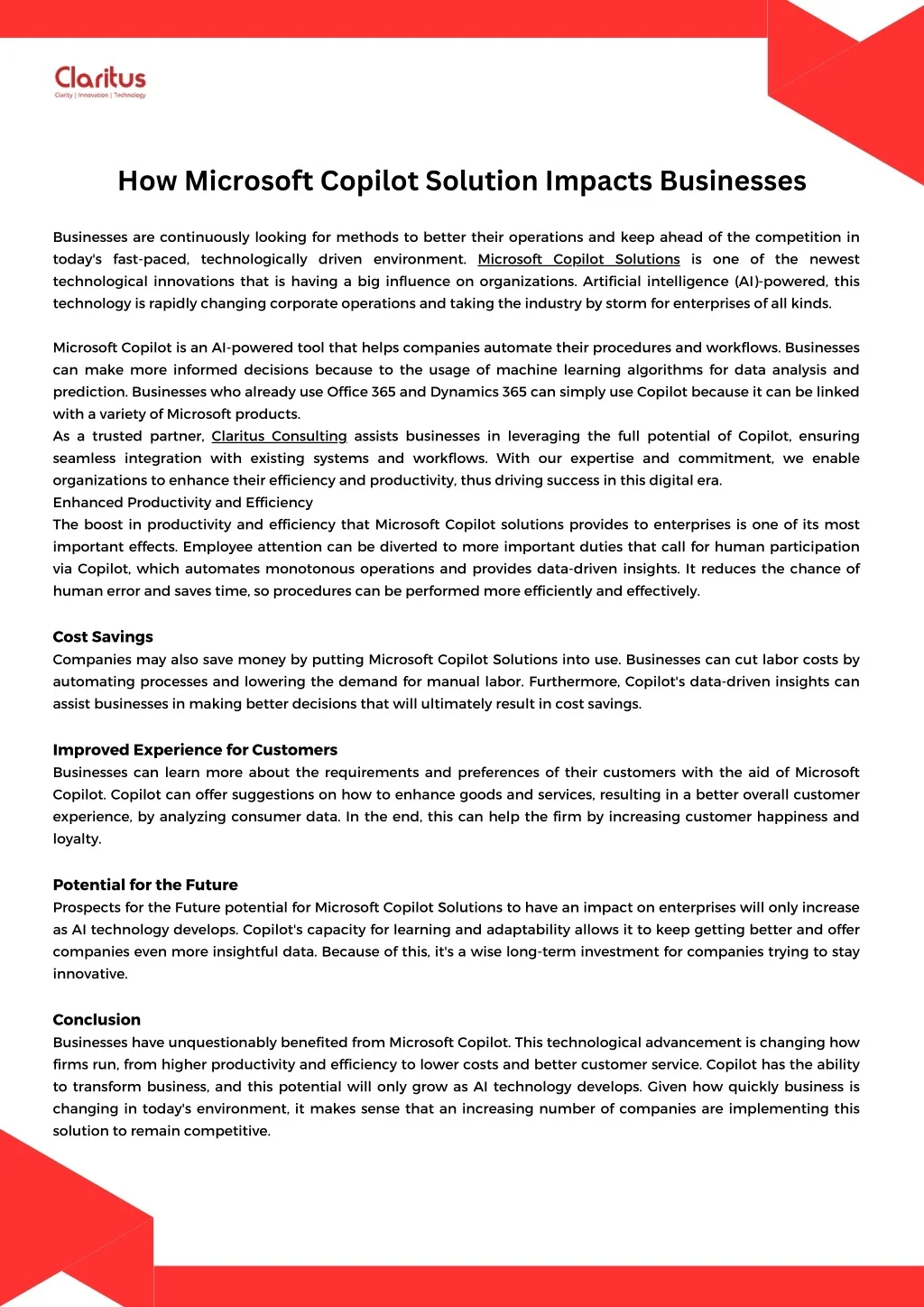 PPT - How Microsoft Copilot Solution Impacts Businesses PowerPoint ...