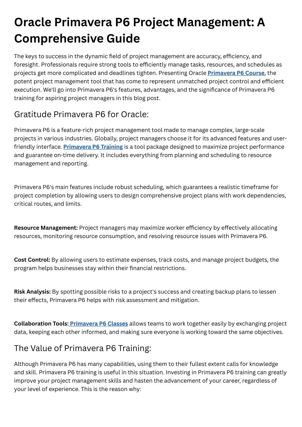 PPT - Oracle Primavera P6 Project Management A Comprehensive Guide ...