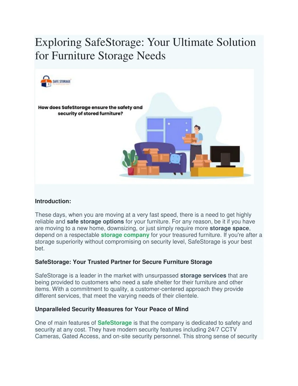 PPT - Exploring SafeStorage PowerPoint Presentation, free download - ID ...