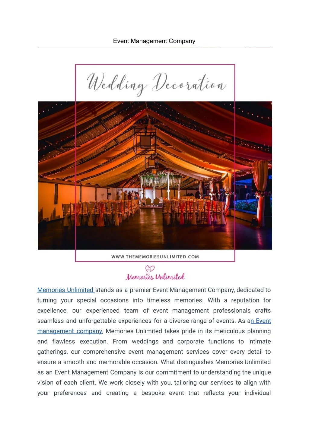 PPT - Event Management Company (1) PowerPoint Presentation, free ...
