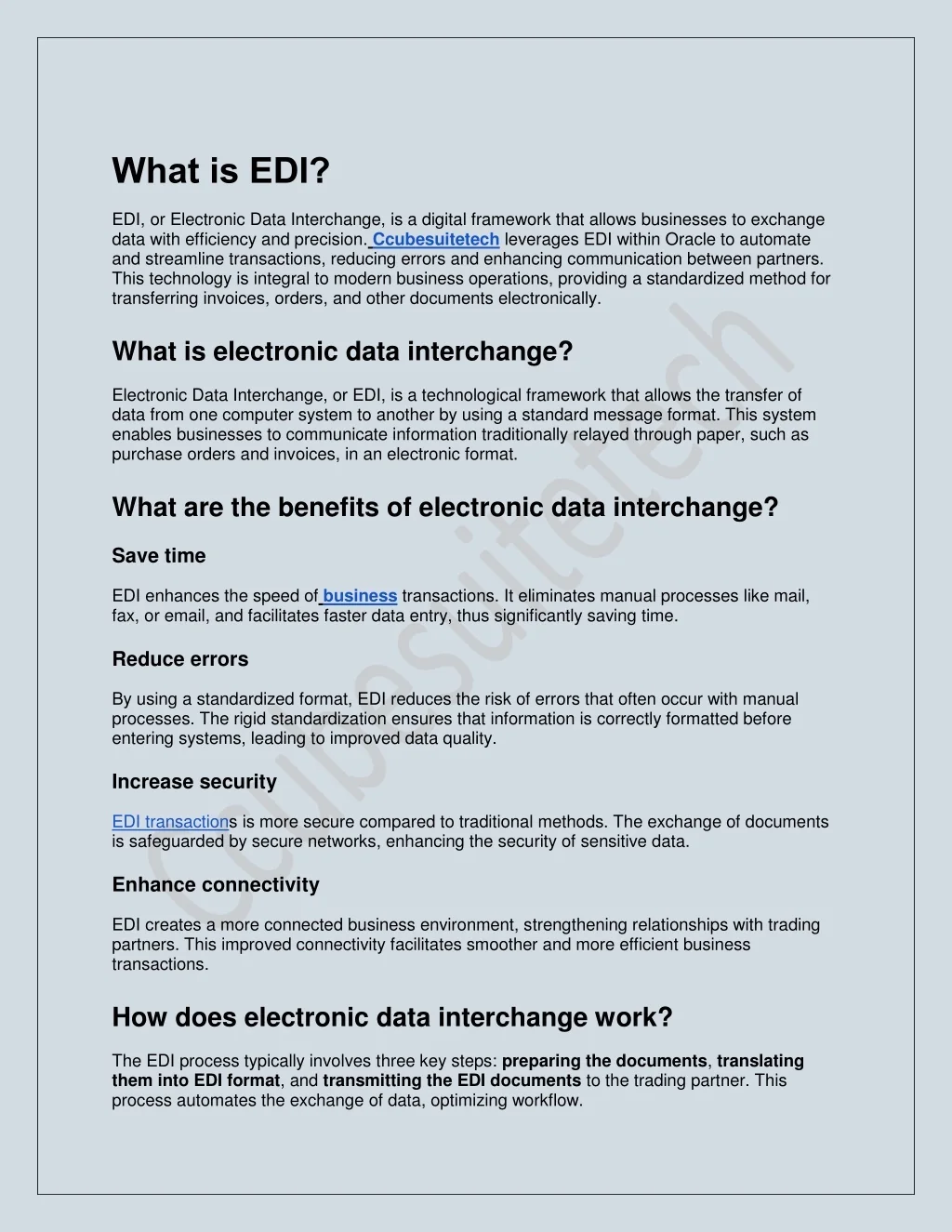 PPT - What is EDI PowerPoint Presentation, free download - ID:13082040