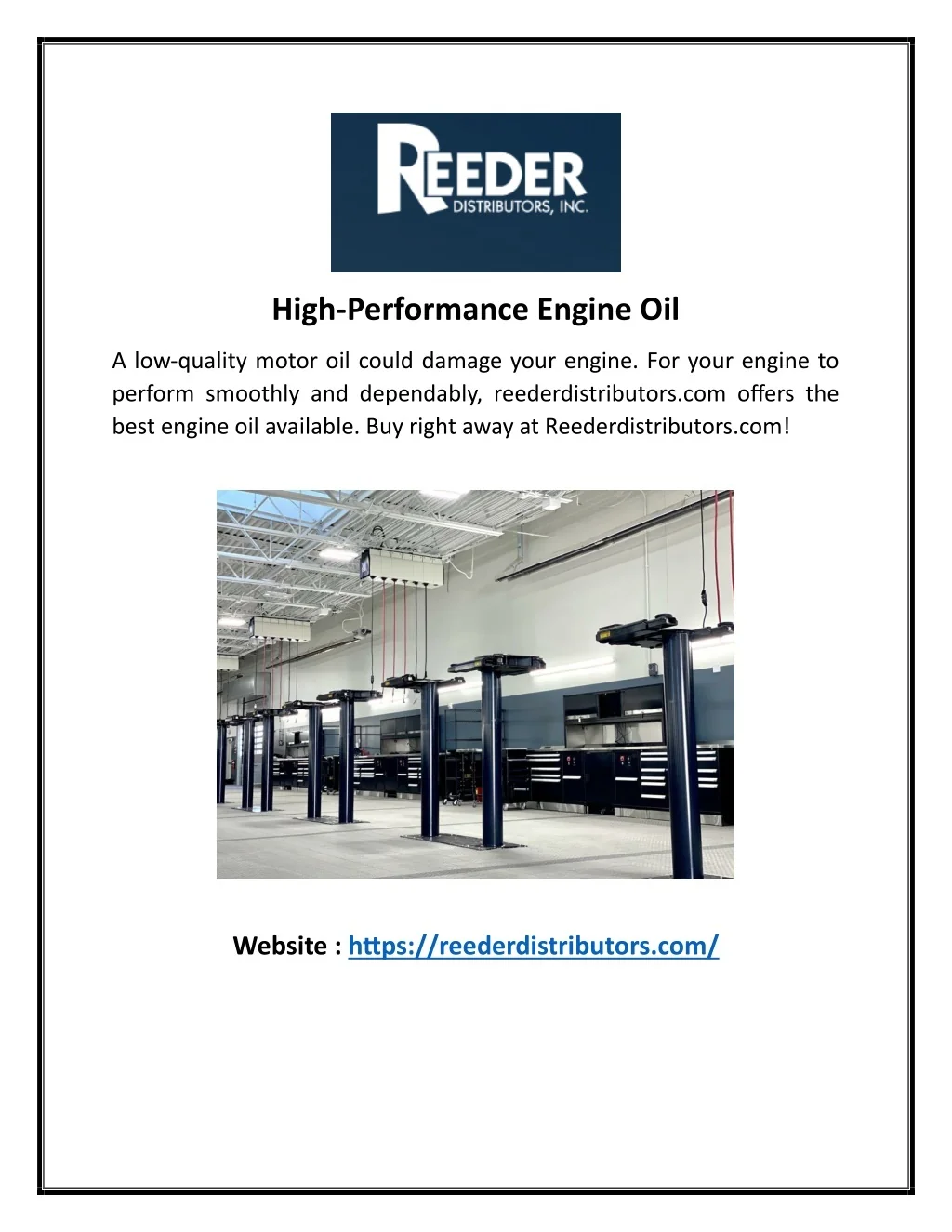 PPT - High-Performance Engine Oil PowerPoint Presentation, free ...