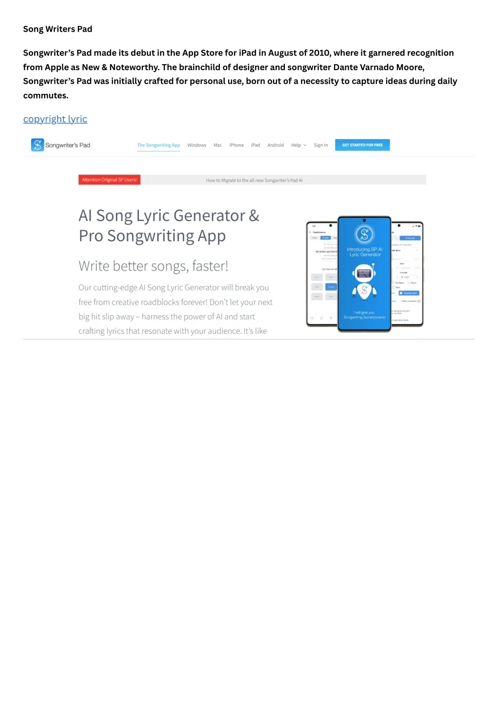 PPT - Song Writers Pad PowerPoint Presentation, free download - ID:13094154