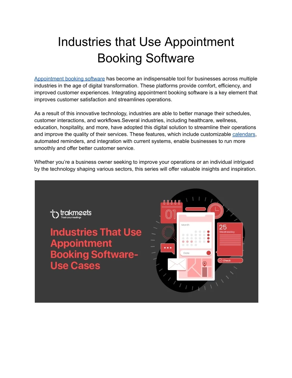 PPT - Industries that Use Appointment Booking Software PowerPoint ...