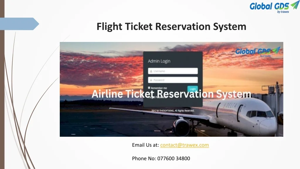 PPT - Flight Ticket Reservation System PowerPoint Presentation, free ...