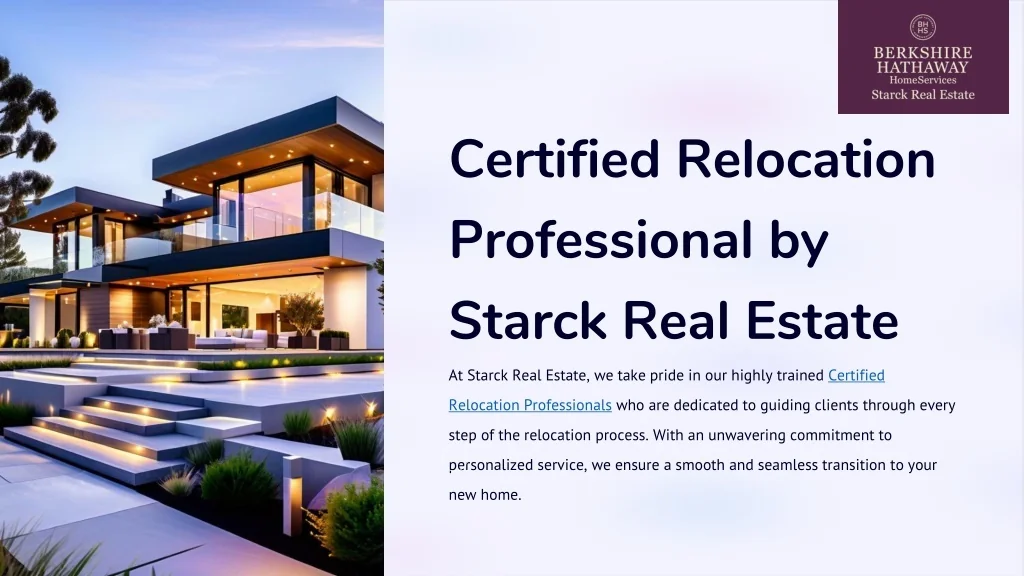 PPT - Certified Relocation Professional - Starck Real Estate PowerPoint ...