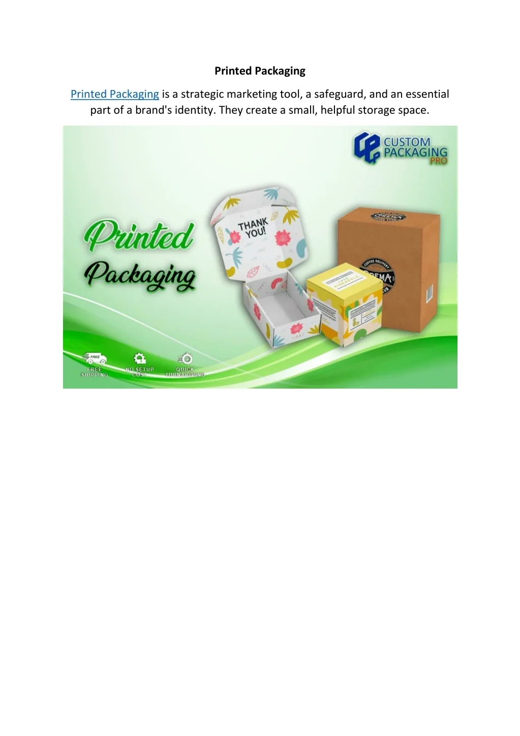 PPT - Printed Packaging PowerPoint Presentation, free download - ID ...