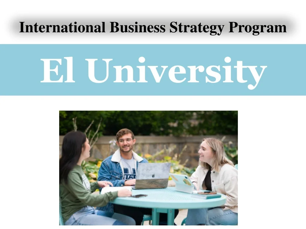 PPT - International Business Strategy Program PowerPoint Presentation ...