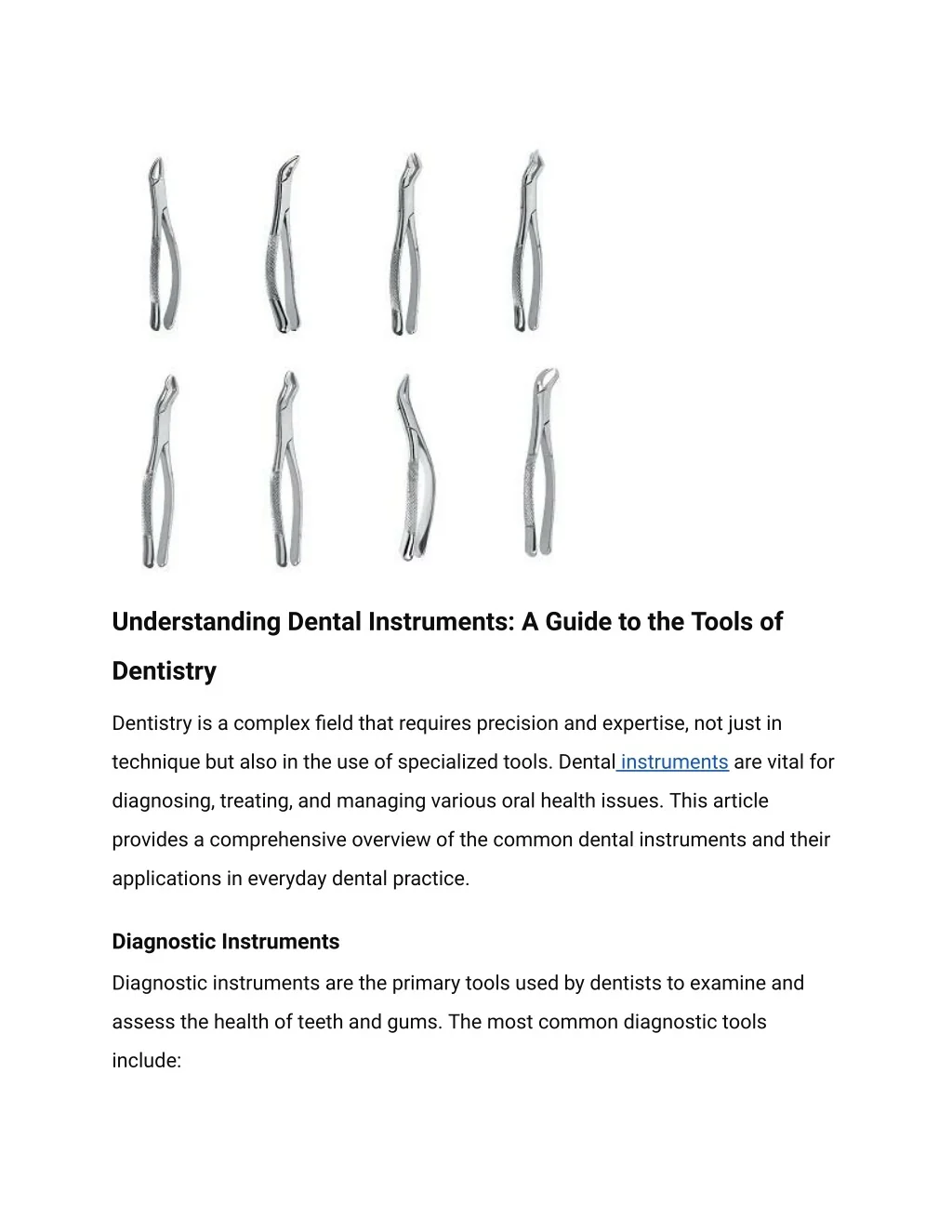 PPT - Understanding Dental Instruments_ A Guide to the Tools of ...