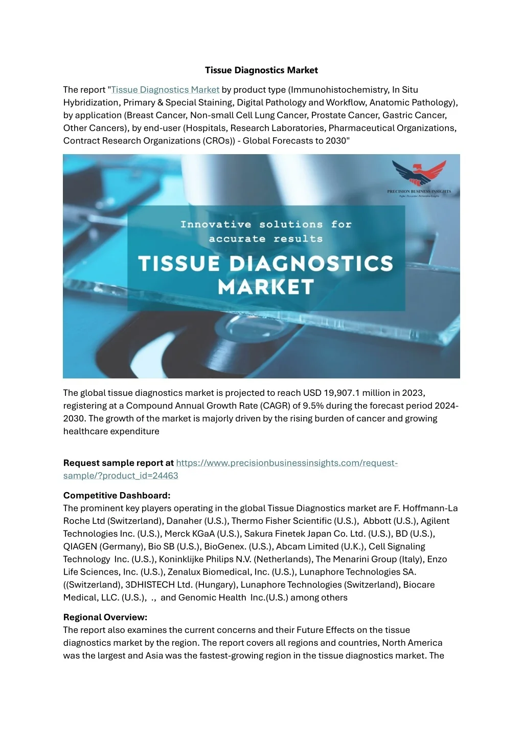 PPT - Tissue Diagnostics Market Demand And Growth PowerPoint ...