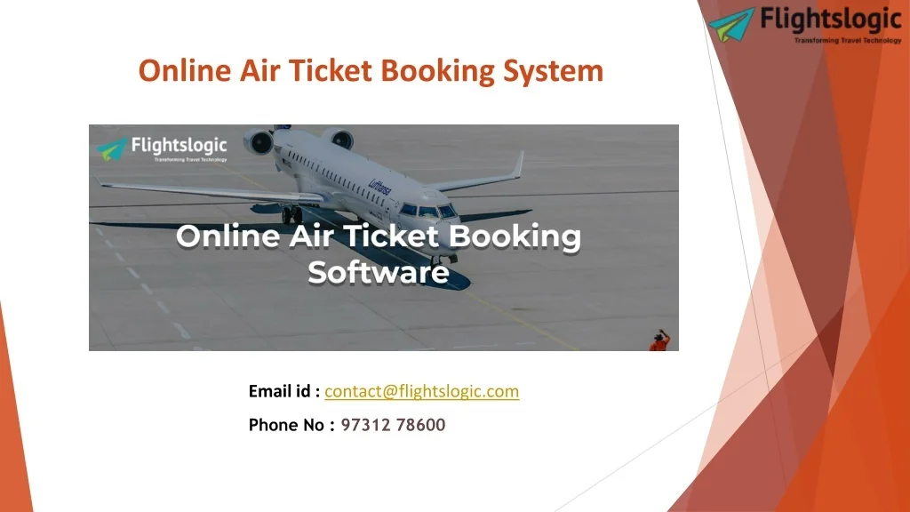 PPT - Online Air Ticket Booking System PowerPoint Presentation, free ...