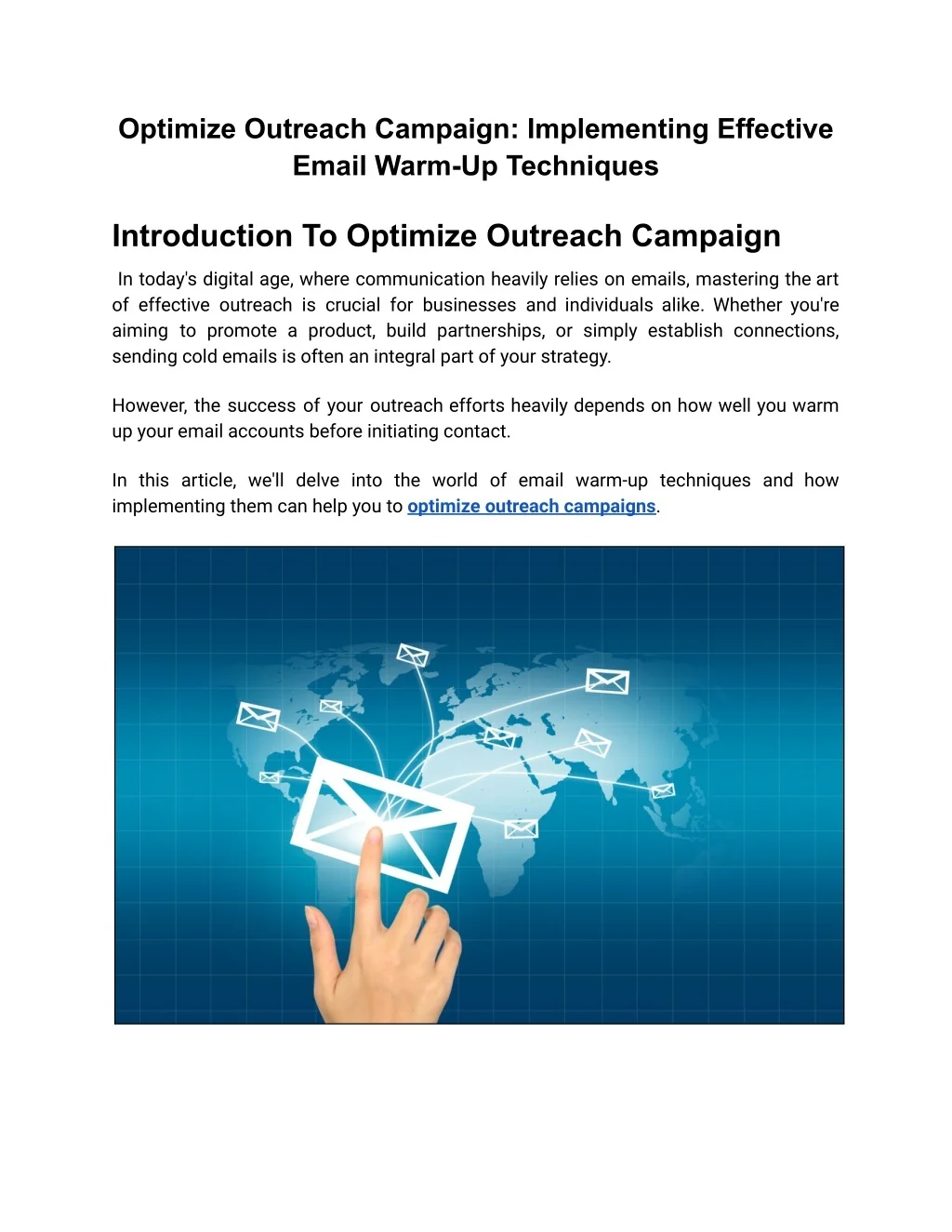 PPT - Optimize Outreach Campaign_ Implementing Effective Email Warm-Up ...