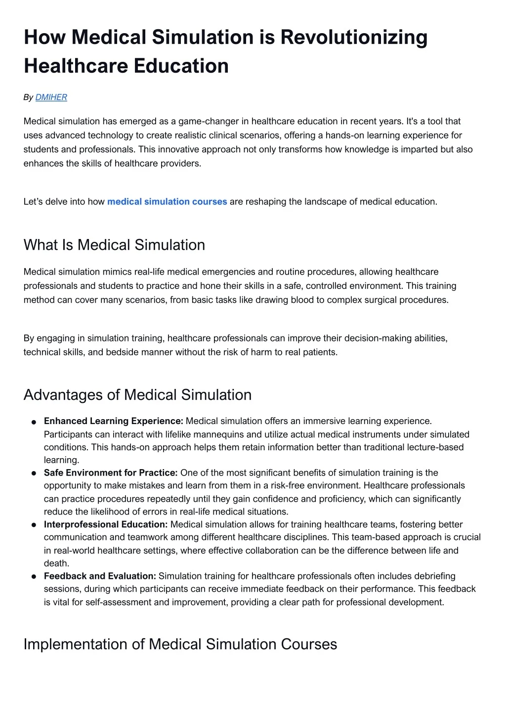 PPT - How Medical Simulation is Revolutionizing Healthcare Education ...