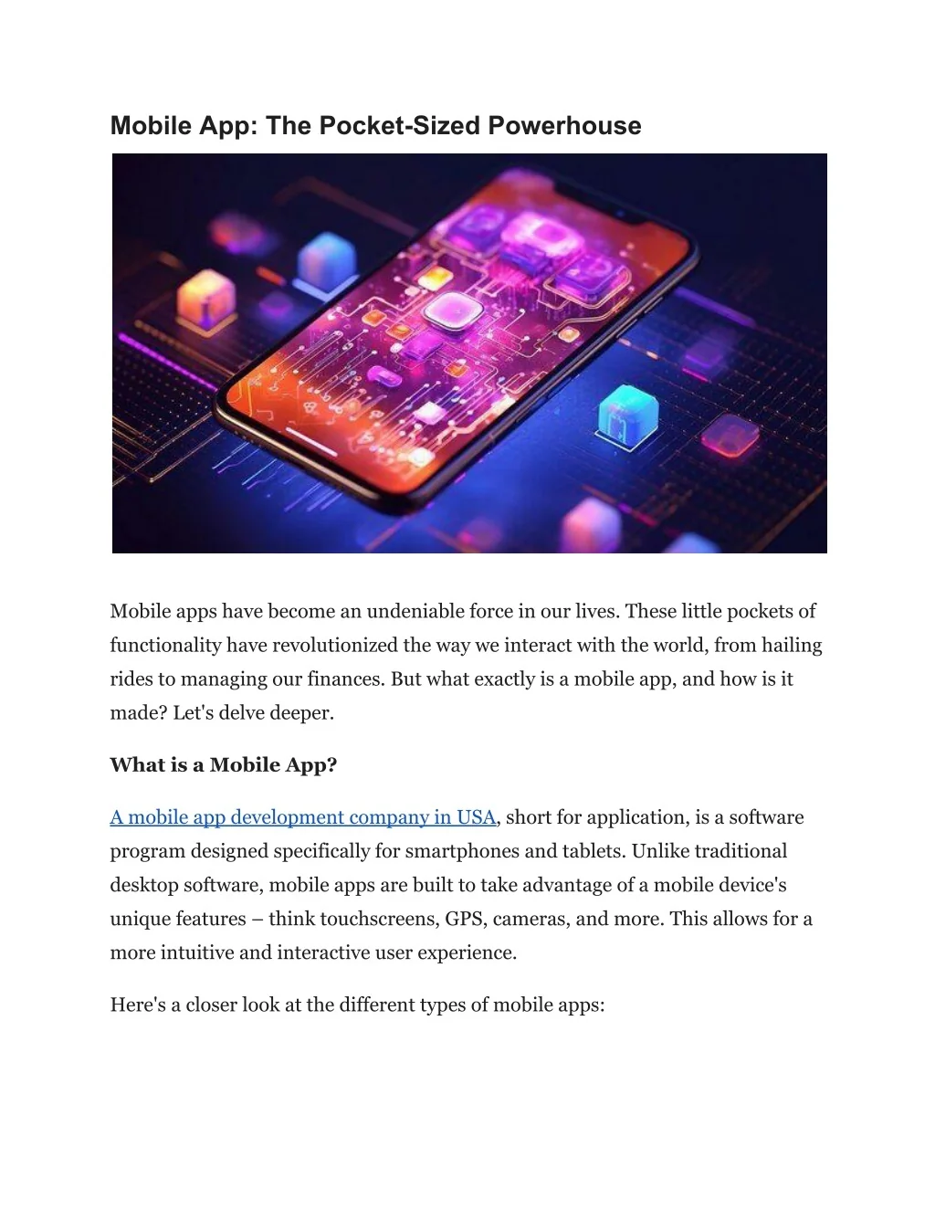 PPT - Mobile App_ The Pocket-Sized Powerhouse PowerPoint Presentation ...